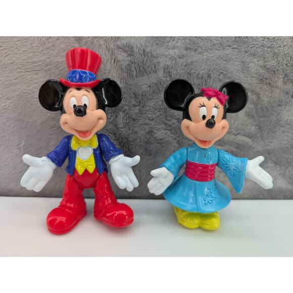 Disney | Toys | Vintage Disney Mickey Mouse Minnie Mouse Japan Epcot ...